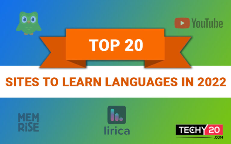 Top 20 Sites To Learn Languages In 2022 - Techy20